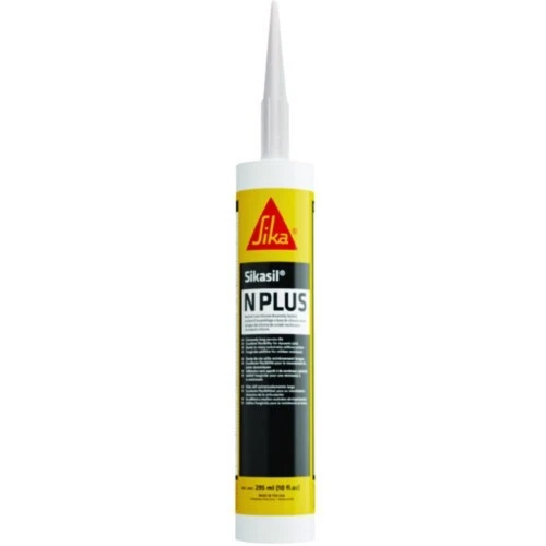 SIKA SIKASIL-N PLUS Neutral Cure Silicone Sealant, White - 10 oz ...