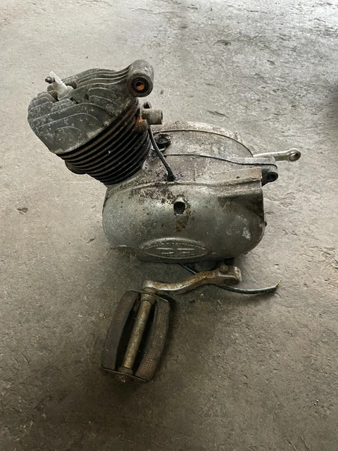 MOTORE RIZZATO ANNI 70' con avviamento a pedali da revisionare EUR 120 ...