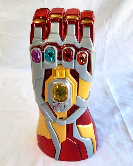 IRON MAN INFINITY Light Up Gauntlet Hand Avengers Campus Disney DCA ...