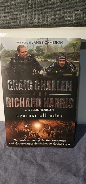 AGAINST ALL ODDS Thai Cave Rescue - 2019 Challen & Harris paperback ...