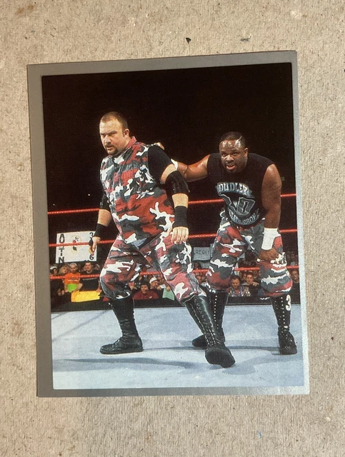 WWF WWE METAL The Dudley Boys 2001 Magic Box Wrestling Sticker 222 D ...