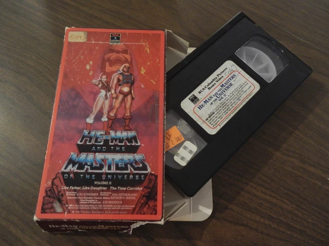 RCA 1983 VINTAGE Vhs He-Man And The Masters Of The Universe Vol. Ii 2 ...