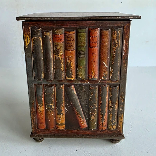 RARE ANTIQUE CIRCA 1905 Huntley & Palmers Biscuit Tin - Revolving ...