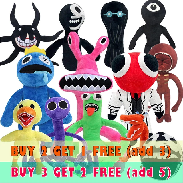 ROBLOX DOORS PLUSH RAINBOW FRIENDS Game Plush Toy Stuffed Doll Kids ...