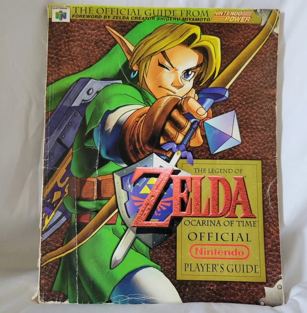 LEGEND ZELDA OCARINA of Time Official Nintendo Power Strategy Guide N64 ...