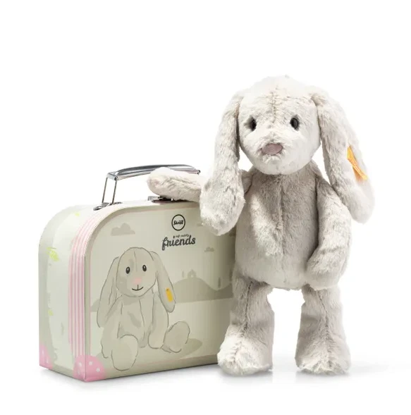 SOFT CUDDLY FRIENDS Hoppie Rabbit in Suitcase Plush Toy Gift Set £69.97 ...