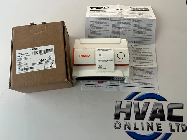 TREND IQ5-00-24 BUILDING Management System (BMS) Controller 24V BACnet ...