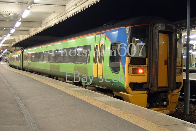 CLASS 158 158795, 2 car DMU, in unbranded weathered Central Trains at ...