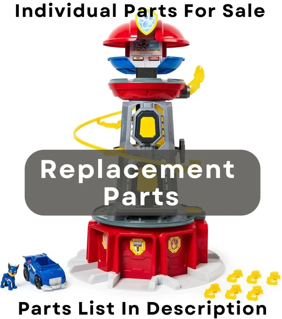 PAW PATROL MIGHTY Tower Replacement Parts *READ DESCRIPTION BEFORE ...
