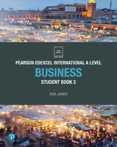 PEARSON EDEXCEL INTERNATIONAL A Level Business Student Book by Rob Jones NEUF EUR 78,05 ...