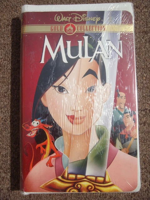 WALT DISNEY GOLD Collection Mulan (VHS, Gold Collection Edition ...