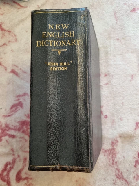 JOHN BULL EDITION New ENGLISH Dictionary : 1932 1st Edition £12.99 ...