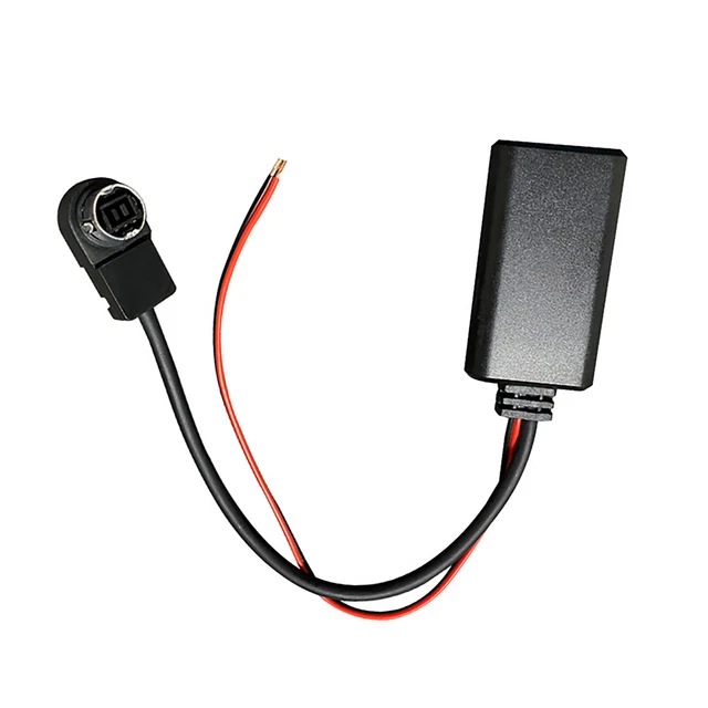 BLUETOOTH AUX ADAPTER Cable For Alpine CDA-9883R CDA-9885R CDA-9887R ...