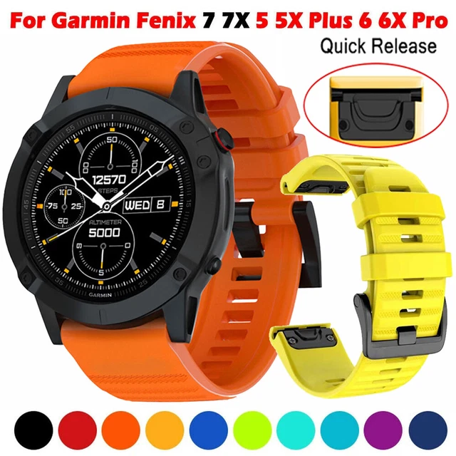 QUICK FIT WATCH Band For Garmin Fenix 7X 7 7S Epix 6X 6S Pro 5 5X ...