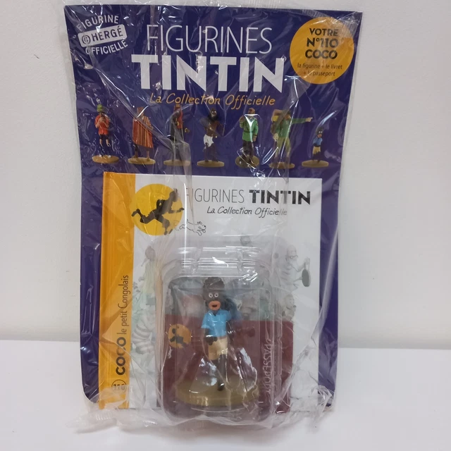 FIGURINE TINTIN COLLECTION Officielle - Coco Le Petit Congolais - N ...