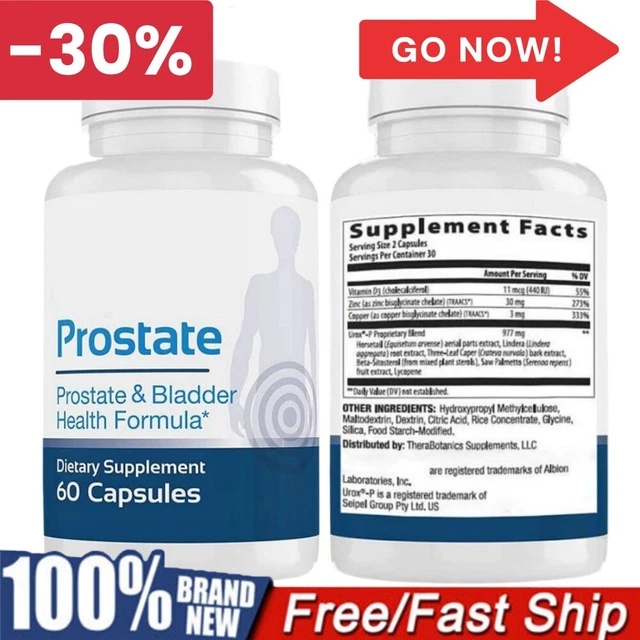 PROSTATE CAPSULE-PROSTATE & Bladder Health Formula Dietary Supplement ...