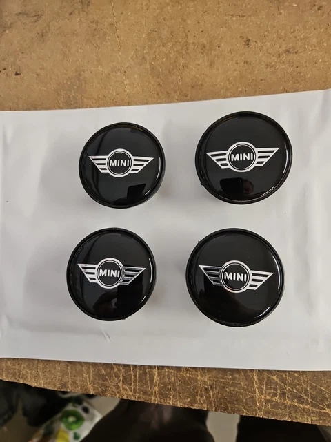 MINI COOPER / One ALLOY Wheel Centre Caps Set Of 4 54mm Fits R50 R52 ...