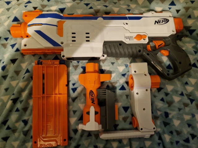 NERF N-STRIKE ELITE Modulus Regulator With Handle, Barrel Extension ...