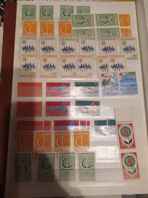 TIMBRES EUROPA DE Monaco EUR 11,00 - PicClick FR