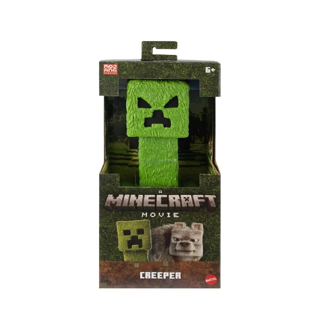 A MINECRAFT MOVIE 12" Large-Scale Creeper Action Figure £24.99 ...