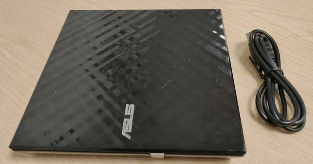 ASUS SDRW-08D2S-U LITE External Slim Portable DVD Burner - Black £17.99 ...