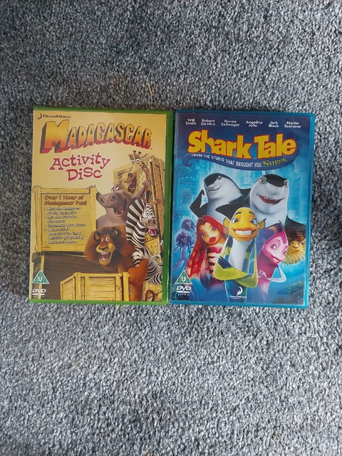 SHARK TALE / Madagascar Activity Disc DVD Animation & Anime (2005) Will ...