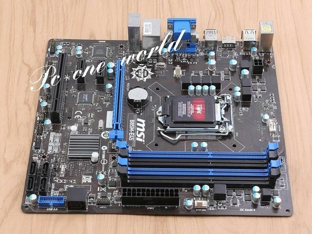 MSI B85M-E45 MOTHERBOARD LGA 1150 DDR3 Intel B85 USB 3.0 SATA 6Gb/s ATX HDMI £71.98 - PicClick UK
