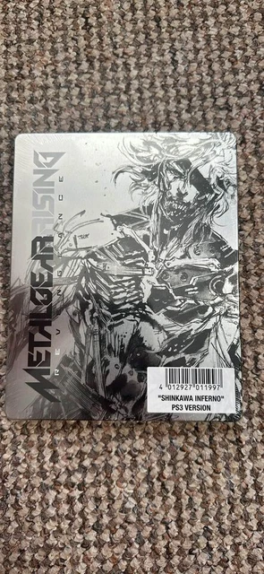 METAL GEAR RISING vengeance limited edition in metal case ps3 unopened ...