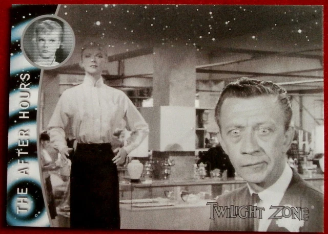 TWILIGHT ZONE - Card #36 - THE AFTER HOURS - ANNE FRANCIS, Rittenhouse ...