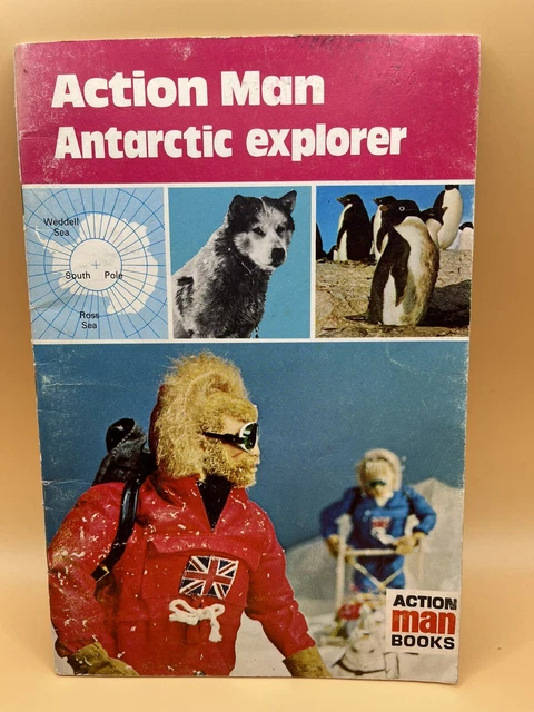 VINTAGE PALITOY ACTION Man antarctic explorer book 100% original £15.00 ...