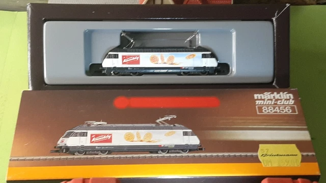 Z MÄRKLIN Mini-Club 88456 - Locomotive Électrique "Kambly" Br 460 021-9 ...