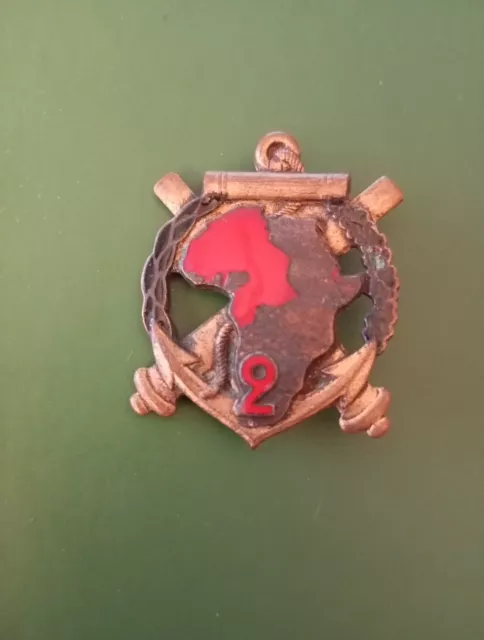 INSIGNE 2° RAC, Régiment Artillerie Coloniale EUR 15,00 - PicClick FR
