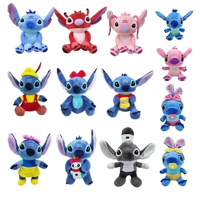 LILO AND STITCH Leroy Angel Plush Soft Toy Teddy Plushies Stuffed Toy ...