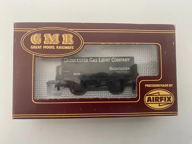 AIRFIX GMR 00 Scale 7 Plank Wagon Gloucester Gas Co (54380-0) 1979 ...