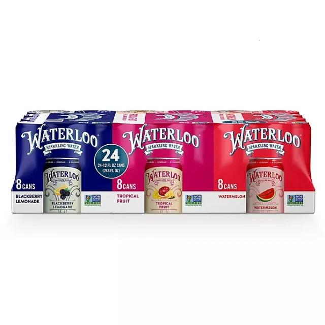 WATERLOO SPARKLING WATER Summer Variety Pack 12 fl. oz., 24 pk. £95.21 - PicClick UK