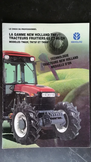 PROSPECTUS TRACTEURS NEW Holland EUR 4,00 - PicClick FR