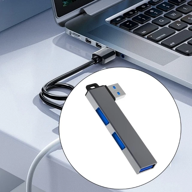 COMPACTLY USB3.0 HUB USB Splitter Expanding 1USB3.0+2USB2.0 Port for ...