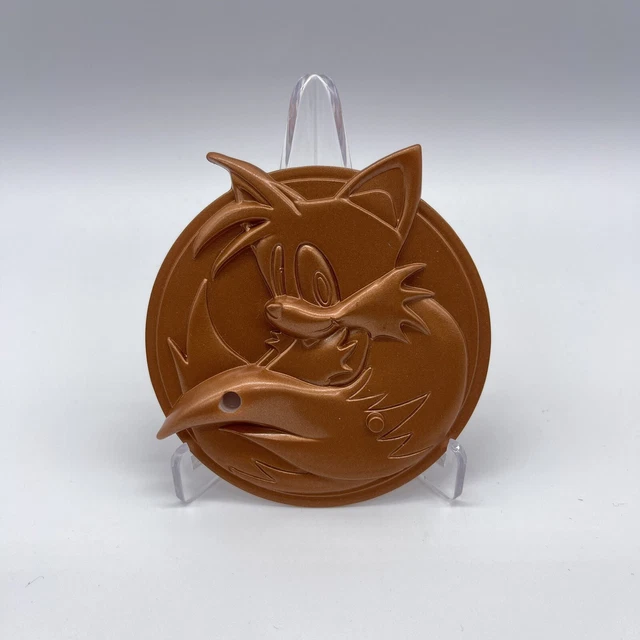 SONIC ADVENTURE &MILES TAILS PROWER" Sega ReSaurus 1999 Action Figure ...