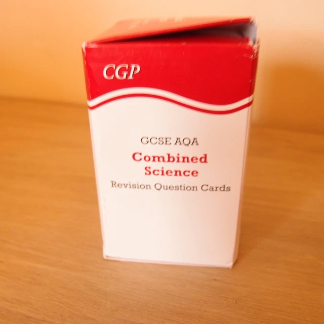 CGP GCSE COMBINED Science AQA Revision Question Cards /flashcards $12. ...