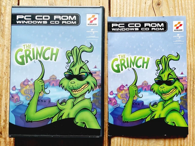 THE GRINCH PC CD ROM UK 2000 Game Complete Windows Konami Universal £29 ...
