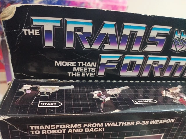 ORIGINAL TRANSFORMER G1 Megatron Complete Vintage Hasbro 1984 w ...