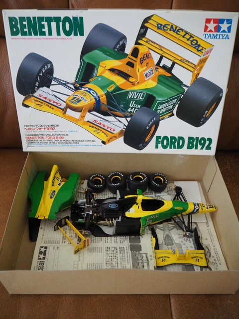 TAMIYA 20036 BENETTON Ford B192 1:20 EUR 20,50 - PicClick DE