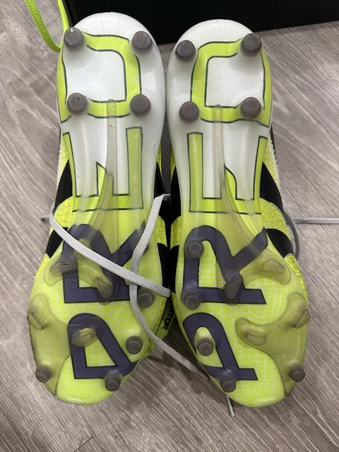 ADIDAS PREDATOR ELITE FT AG Cloud White / Core Black JS0945 Men's Sz US ...