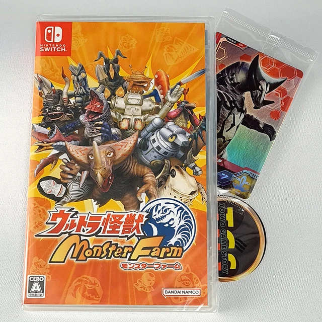 ULTRA KAIJU MONSTER Farm Rancher +Cards SWITCH Japan Physical Game New ...