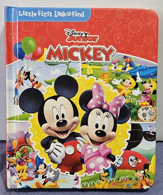 DISNEY JUNIOR MICKEY Mouse Clubhouse: Little First Look and Find Book ...