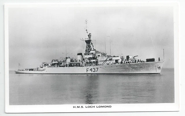 HMS LOCH KILLISPORT Loch class Frigate Royal Navy RP PC £10.00 ...