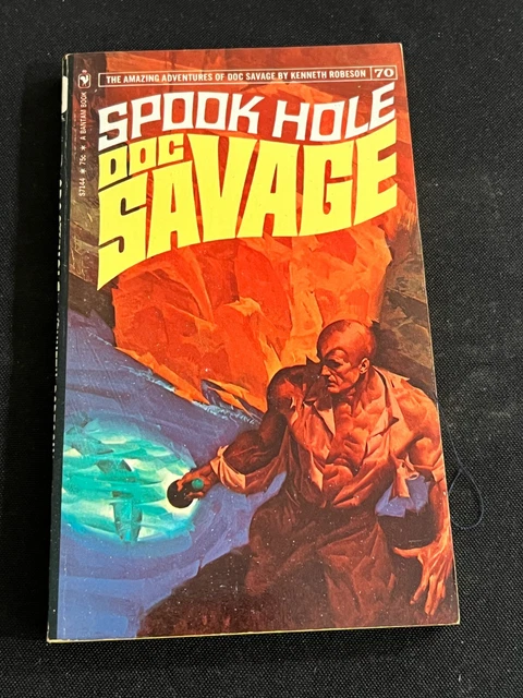 DOC SAVAGE #70: SPOOK HOLE di Kenneth Robeson Bantam 1972 Stampa EUR 9 ...