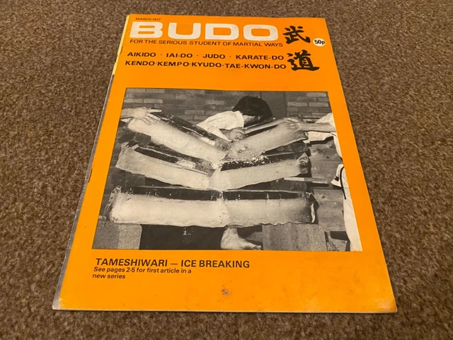 BUDO MAGAZINE FOR The Serious Students Of Martial Arts 1977 Mar ...