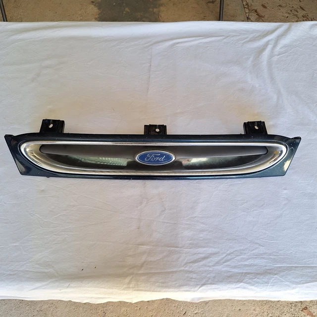 EB ED FORD Falcon Futura Fairmont Chrome Front Grille Ghia Grill Badge ...