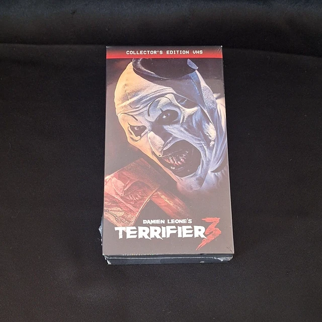 TERRIFIER 3 COLLECTOR'S Edition VHS Tapes Damien Leone's £49.21 ...